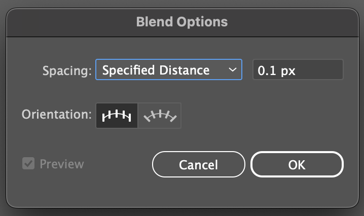 How to have a specified distance of 0.1px when usi... - Adobe Product ...
