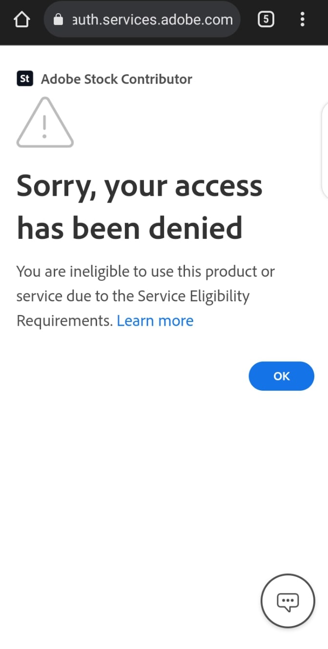 Can't sign in to My adobe stock contribute account - Page 2 - Adobe ...