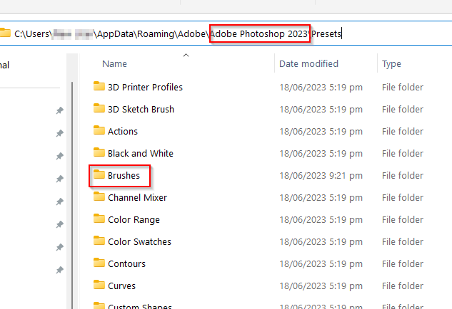 All my presets are not showing after updating to P... - Adobe Community ...