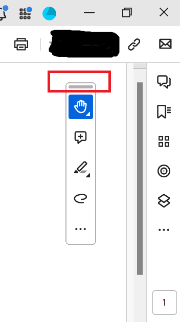 New 'tool panel' or 'comment panel' on the top lef... - Adobe Product ...