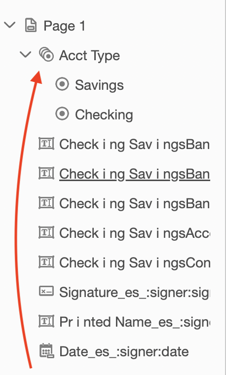 Assigning radio buttons to specific signers - Adobe Product Community ...