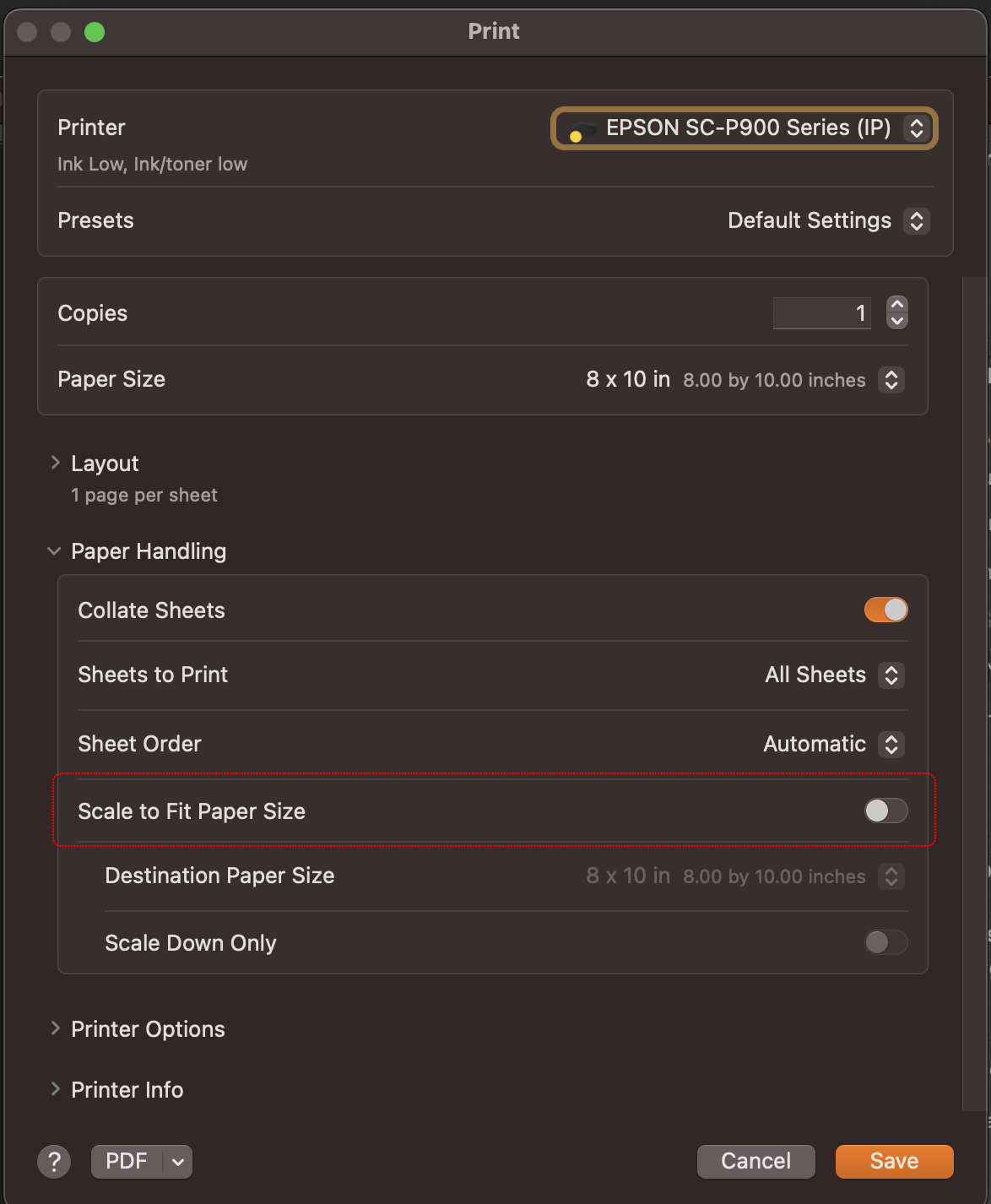Re: image not printing to the size I specified and... - Adobe Community ...
