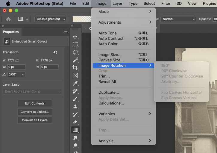 Serious problem with Photoshop menus [RightFont] - Adobe Community ...