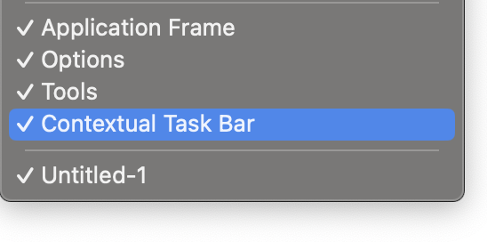 Solved: How to turn off contextual taskbar permanently - Adobe ...