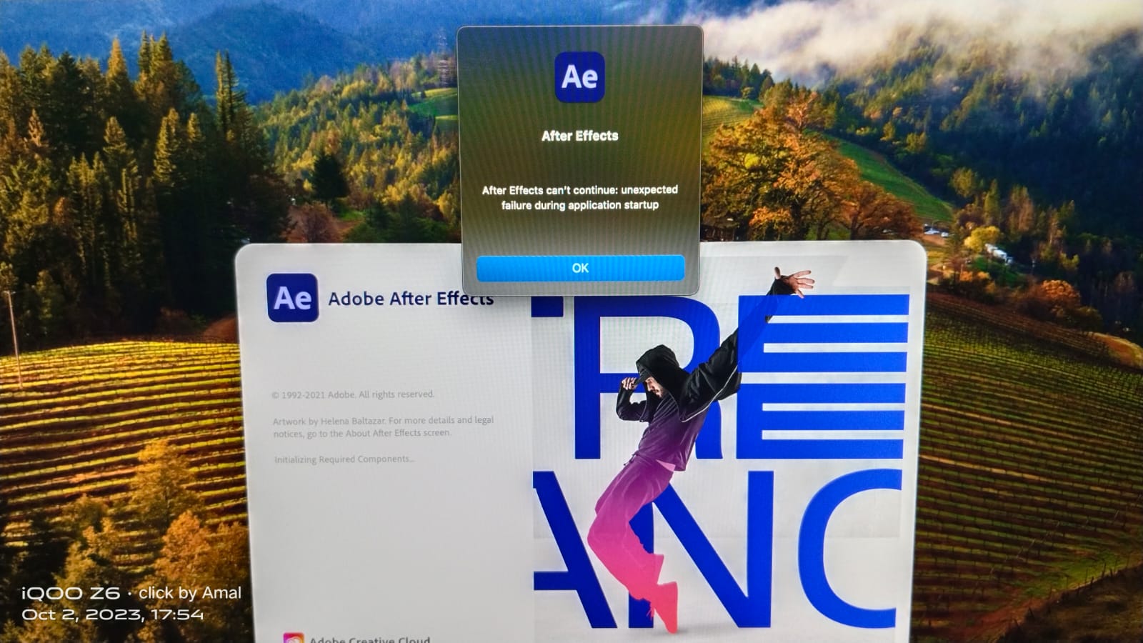 After Effects can’t continue: unexpected failure d... - Adobe Product ...