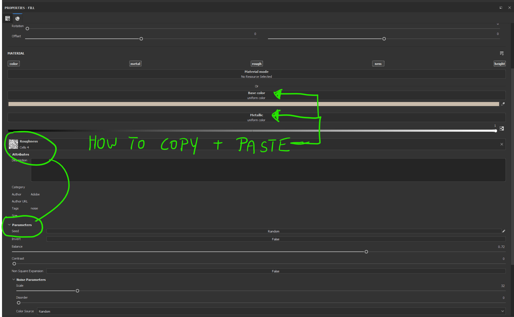 How To Copy & Paste Parameters? - Adobe Product Community - 14139110