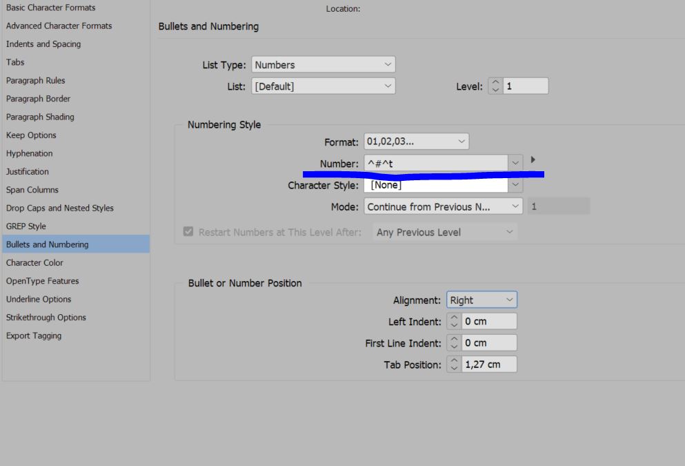 Solved Bullets And Numbering On The Right Side In Paragra Adobe Community 10942376 