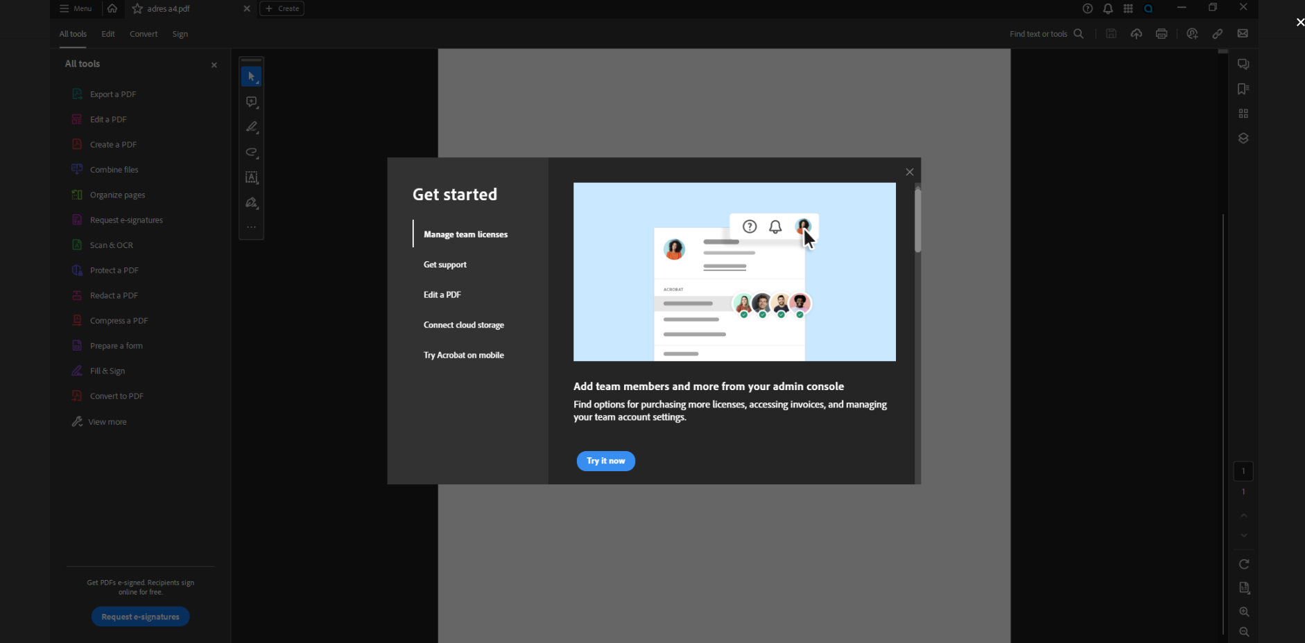 How to disable the popup window in Adobe Acrobat P... - Adobe Product Community - 14148523
