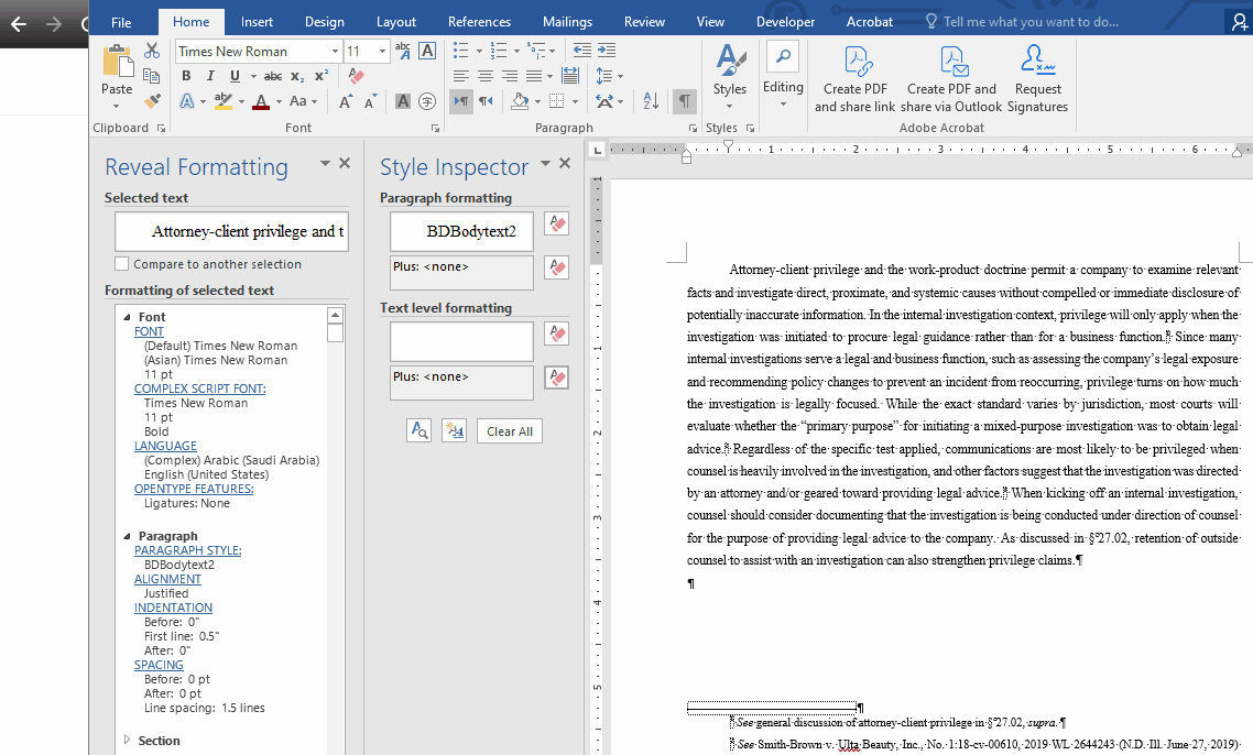 Solved: Spurious bold or italic formatting from MS Word im... - Adobe ...