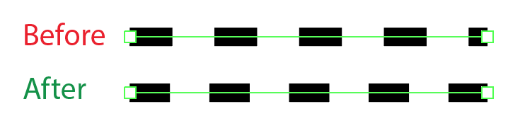 Dashed Line cuts the first and last dashes - Adobe Community - 14154940