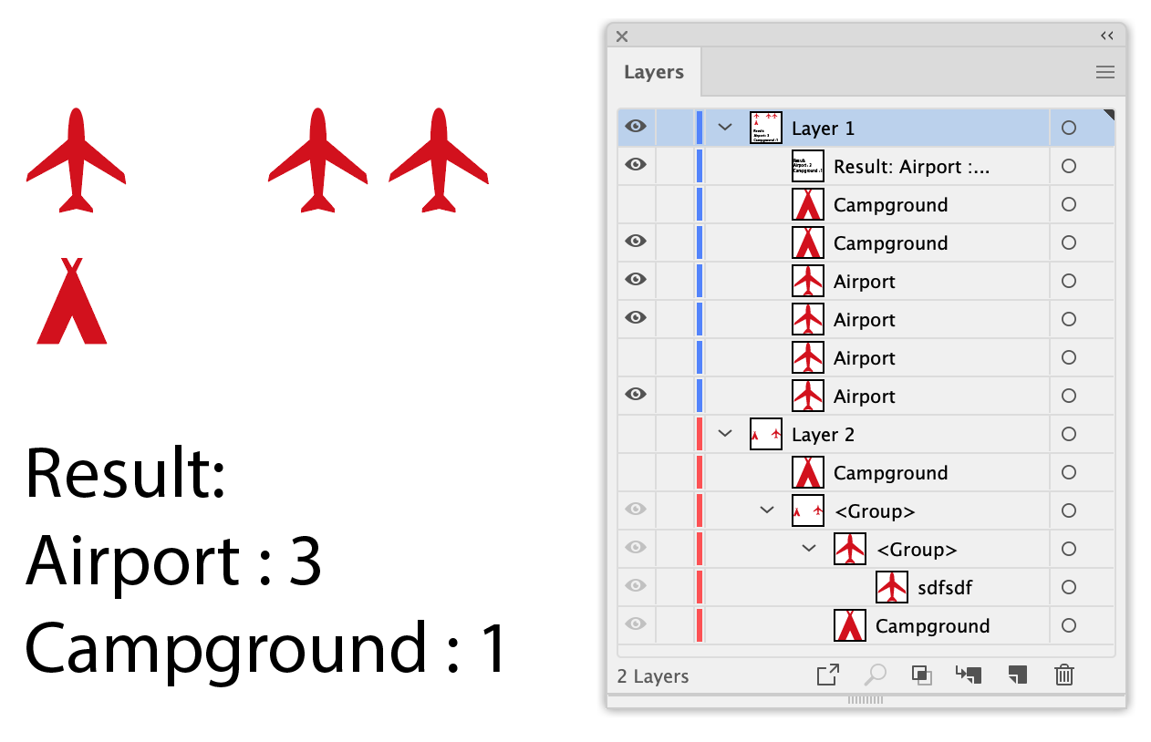 Solved: SYMBOLS COUNT TABLE - Adobe Community - 9908161
