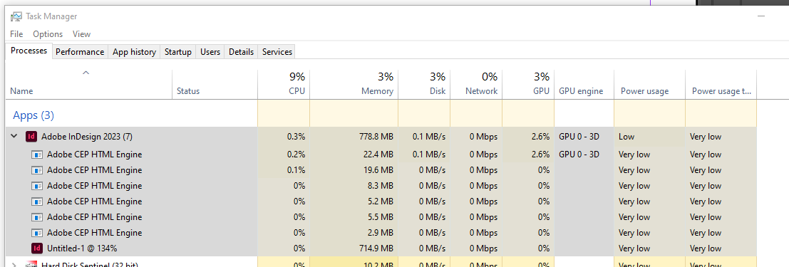 High Cpu Usage While Idle - indesign 2021-2022-202... - Page 4 - Adobe ...