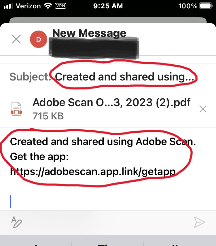 Solved: Adobe Scan "Share a Copy" now has automated text a... - Page 4 ...