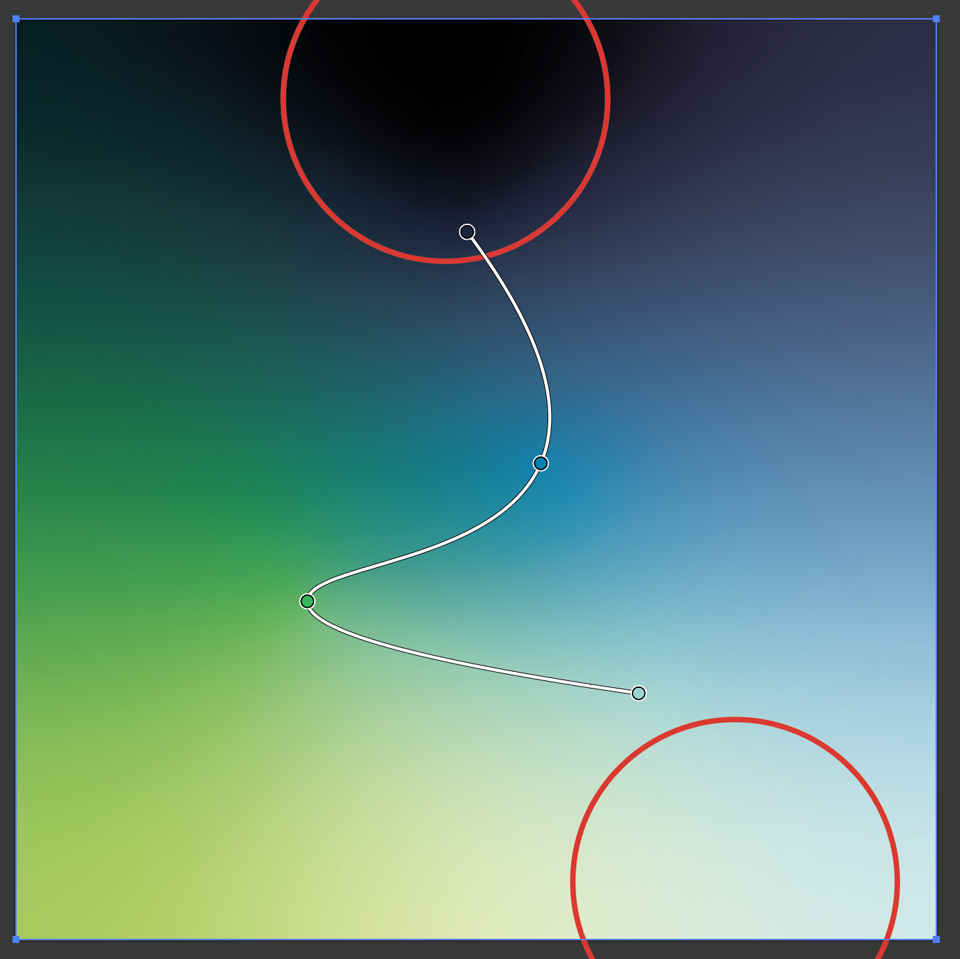 Solved: Freeform gradient is show black and white colours ... - Adobe ...