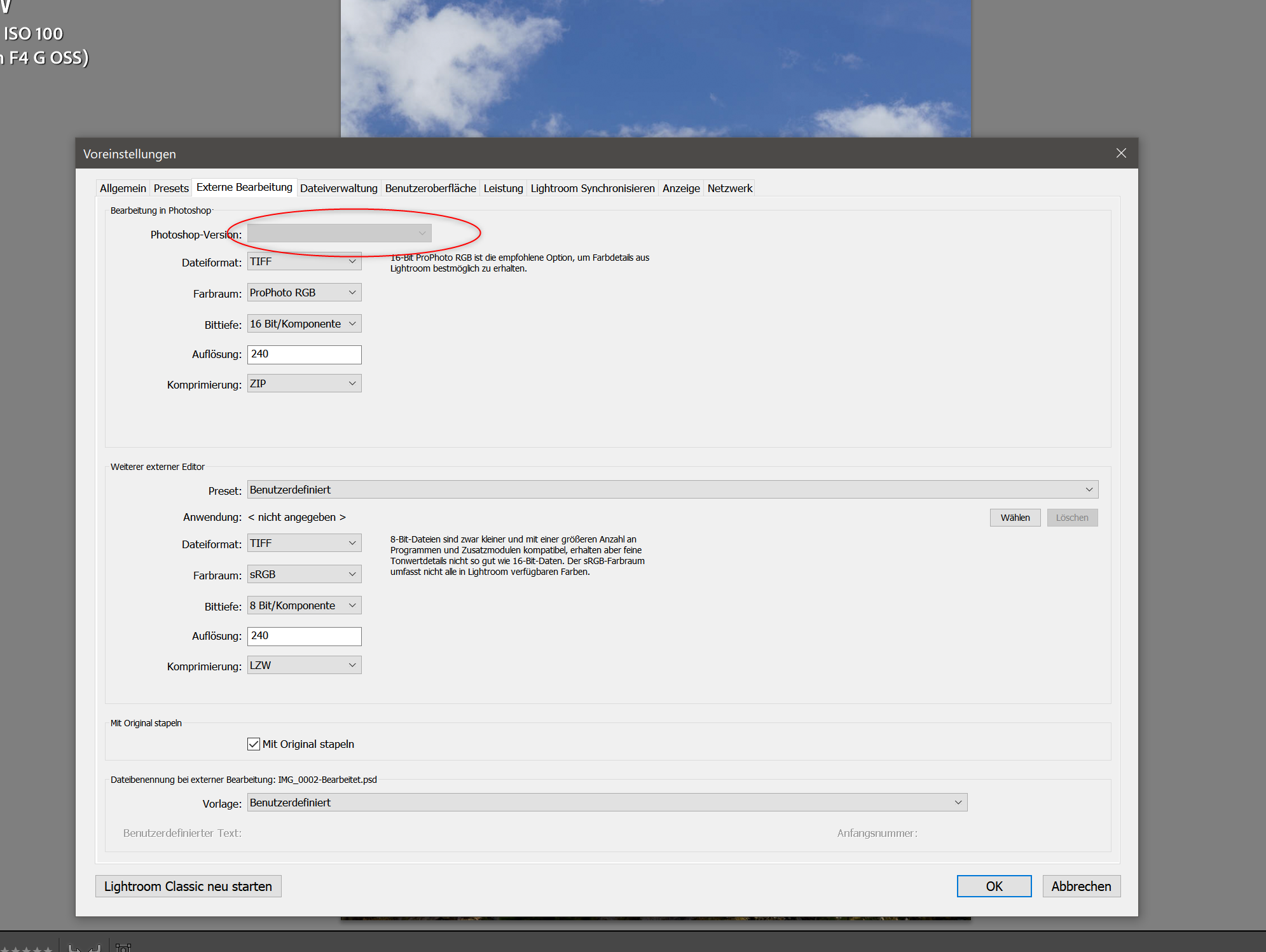 Solved: Seit LR Classic V13.1 kein "in Photoshop bearbeite... - Adobe ...