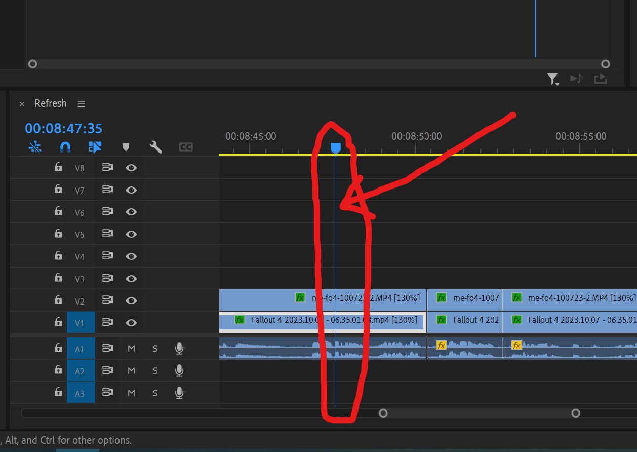 Timeline cursor stops, video keeps going, then it ... - Adobe Product ...