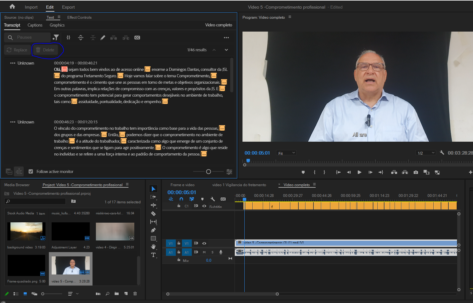Solved: Bug to delete pauses. (delete button missing) - Adobe Product ...