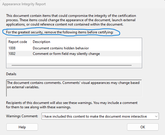 Solved: Appearance Integrity Report - Should we try to rem... - Adobe ...