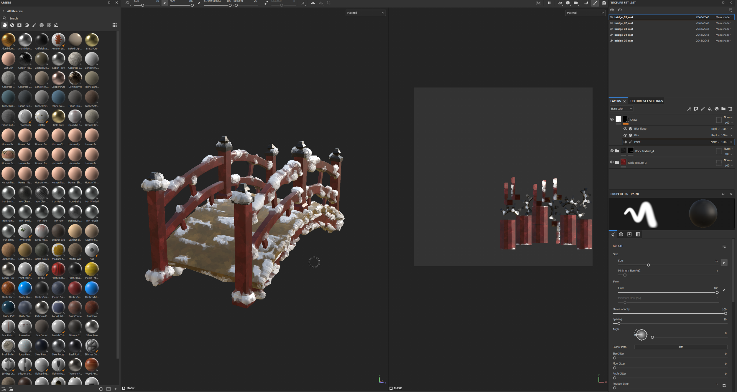 Height Texture from Substance Painter is stretched... - Adobe Product ...