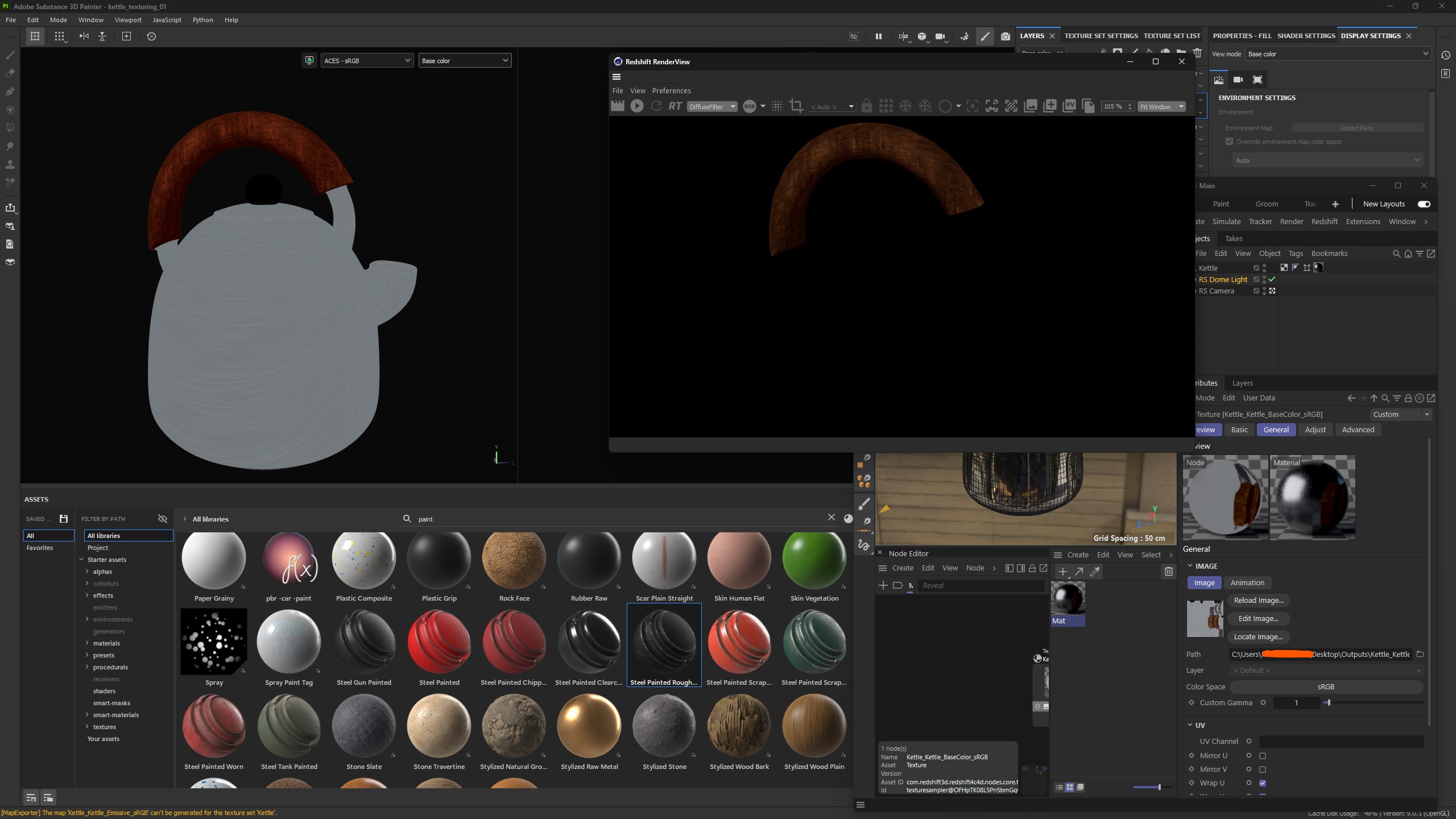 Aces workflow to Redshift in Cinema 4D - Adobe Community - 14180520