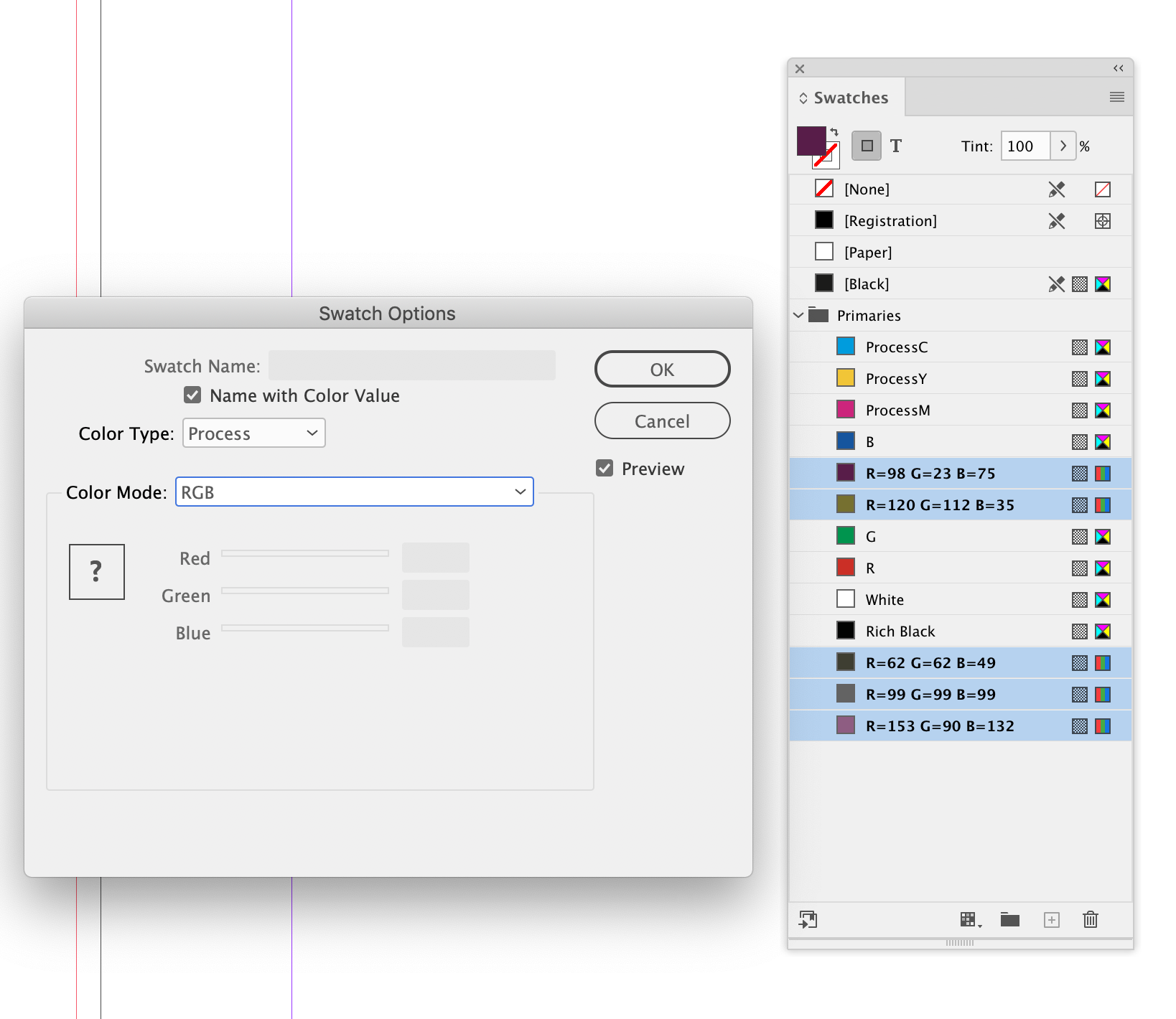 Solved: Alert + list to RGB colors (InDesign) - Adobe Product Community ...