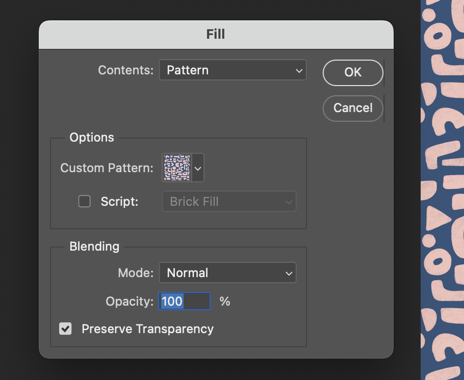 Solved: Where has scale option in the pattern fill box (in... - Adobe ...