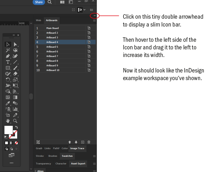 Solved: I love Illustrator but, Indesign [docking the tool... - Adobe ...