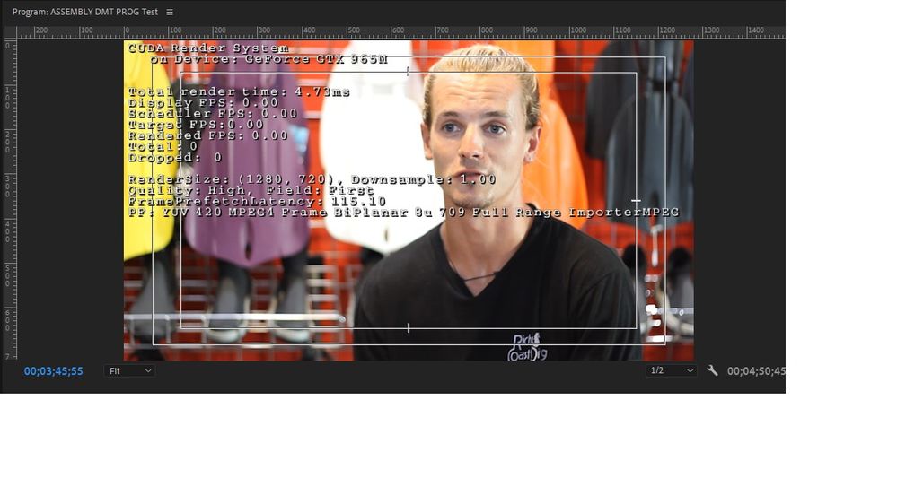 Solved: premiere pro program monitor is displaying System ... - Adobe Product Community - 10947206