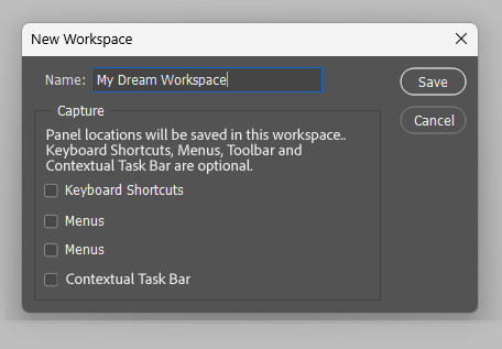 Editable Contextual Task Bar - Adobe Community - 14191754