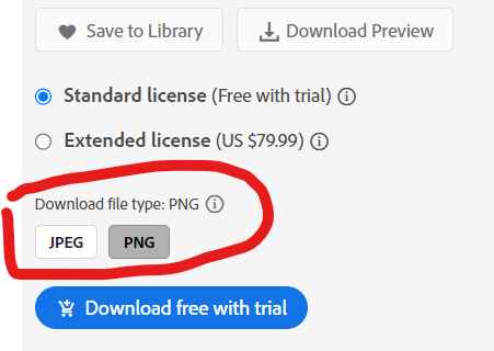 Solved: How to add multiple file formats for 1 image on Ad... - Adobe ...