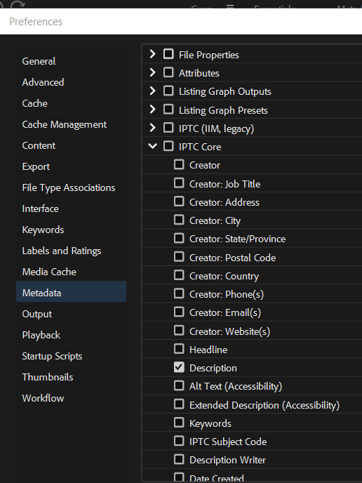 Add Metadata "Description" as a Panel - Adobe Product Community - 14199763