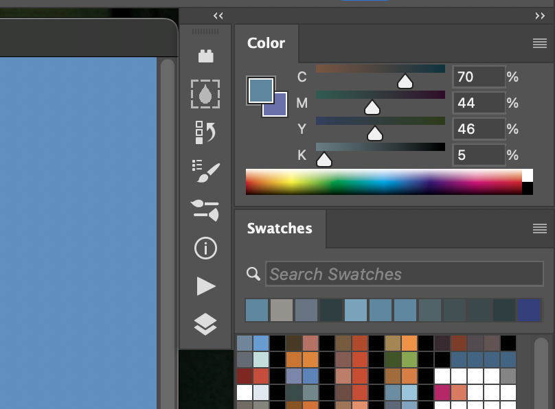 Color palette is not working. - Adobe Community - 14189529