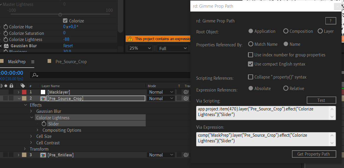 Solved: Error in expression - Adobe Product Community - 14200111