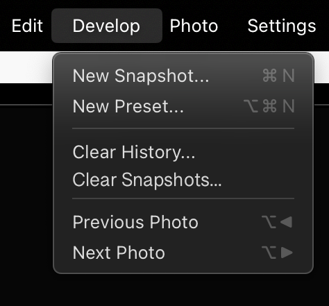 P: Implement "Clear Snapshots..." option. - Adobe Community - 14186748