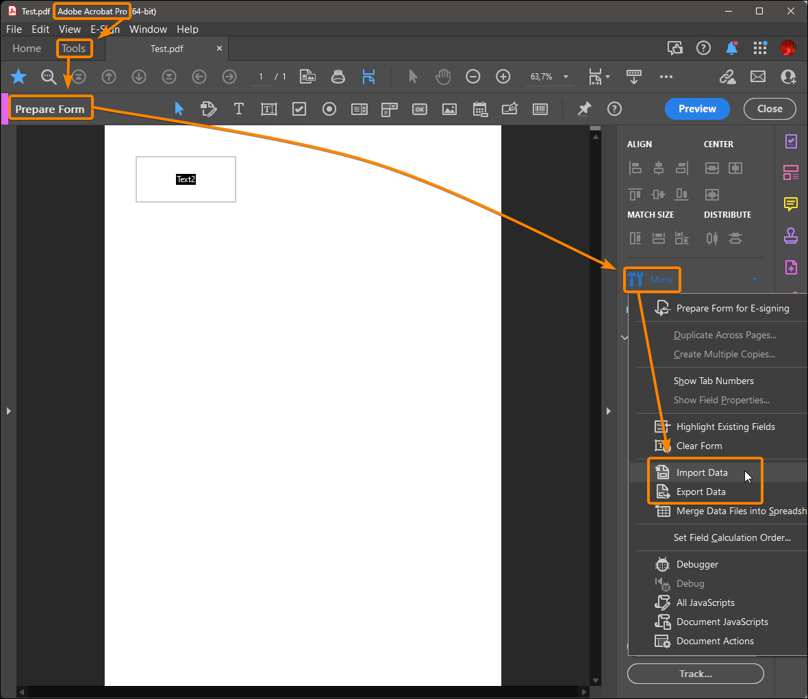Button to export fields from forms PDF1 to PDF2 - Adobe Community ...
