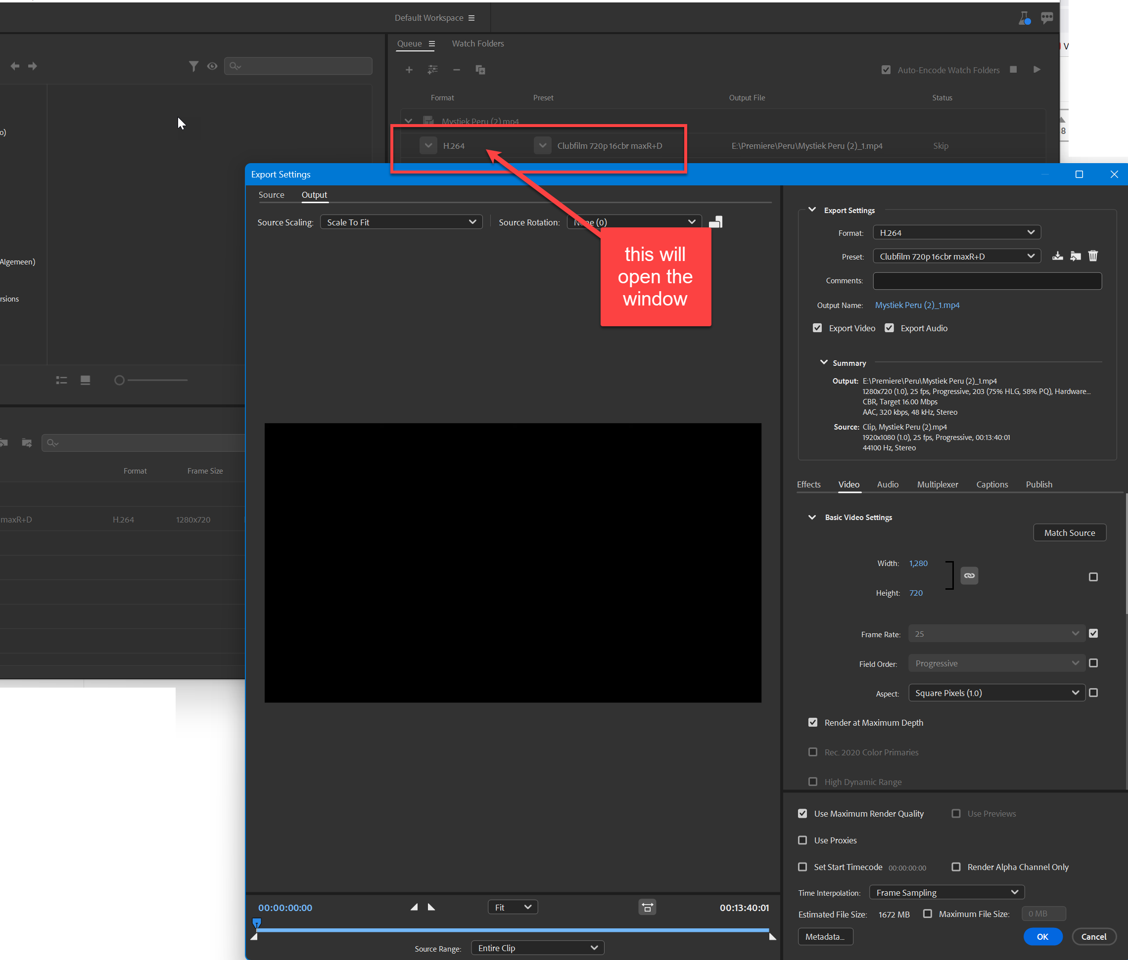 Please make the Export Window SIMPLE Again - Adobe Community - 14208074