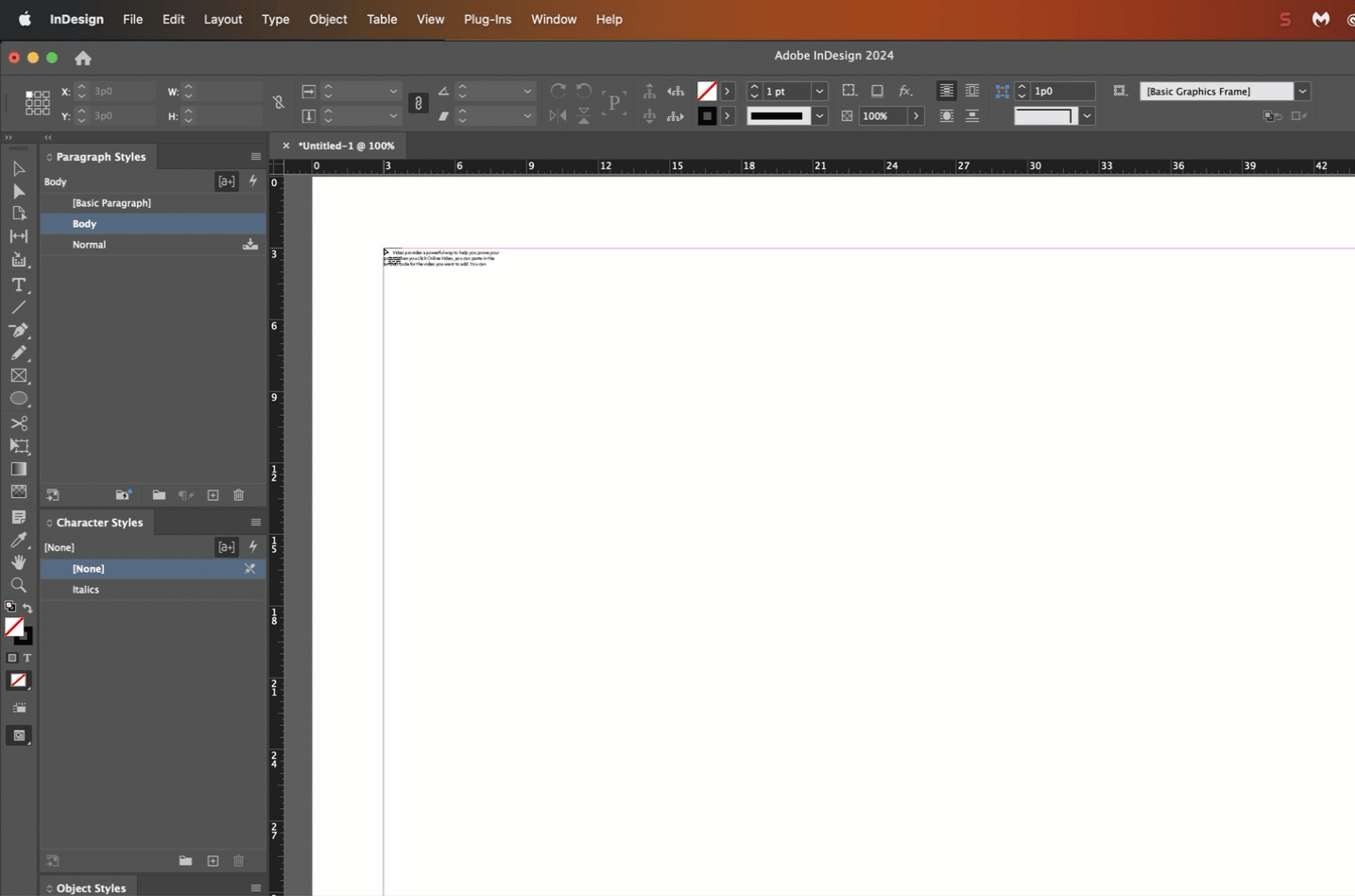 Import text from Word and apply InDesign styles - Adobe Product ...