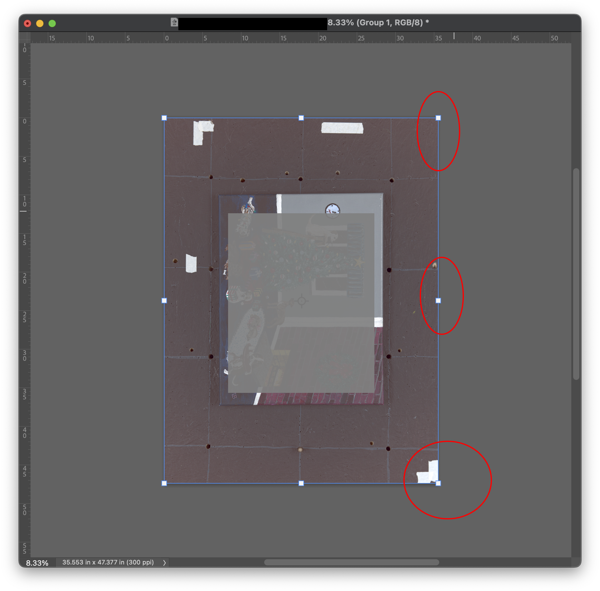 Solved: How to get rid of cropping handles or resizing han... - Adobe ...
