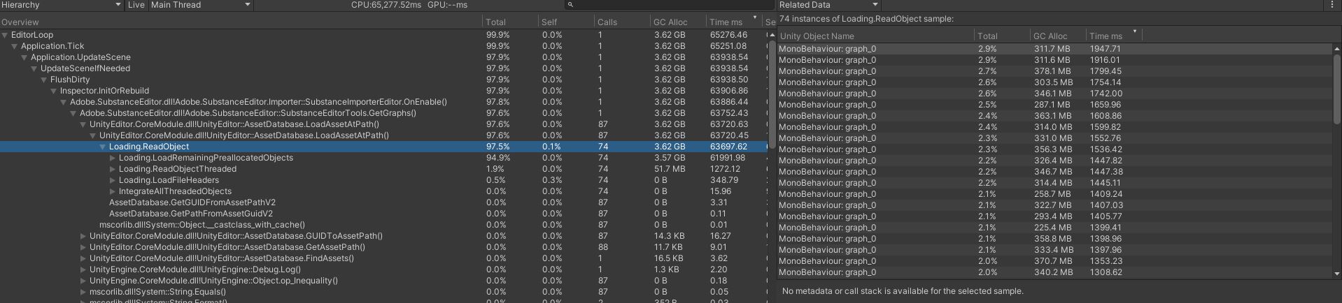 Unity Substance3d Plugin Memory Leaks And Editor Adobe Product Community 14221444