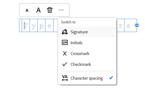 Solved: Recommended way now to type date after signing - Adobe Product ...
