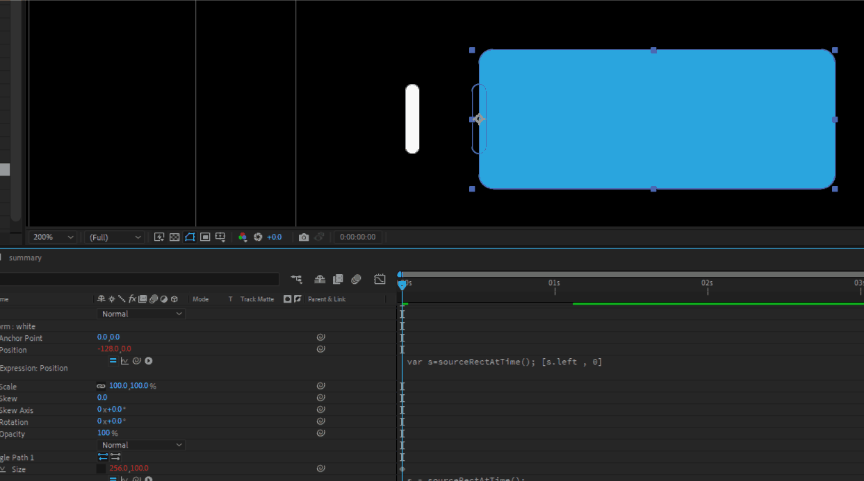 object misplaced after adding sourceRect expressio... - Adobe Product ...