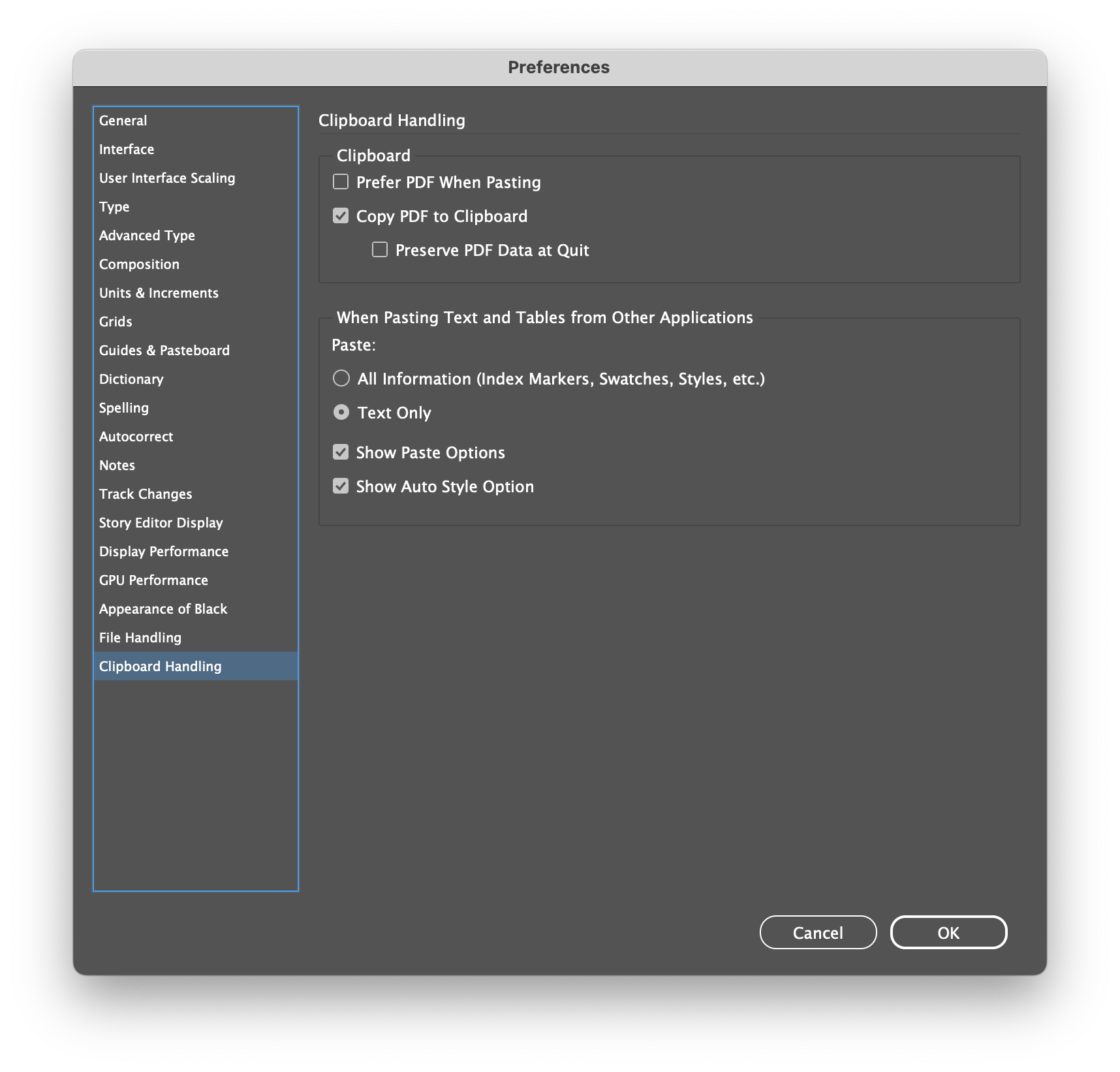 Paste with all Information and Formatting - Adobe Product Community ...