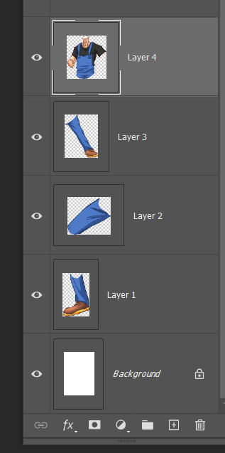 Grey border around layer thumbnail - Adobe Support Community - 10943216