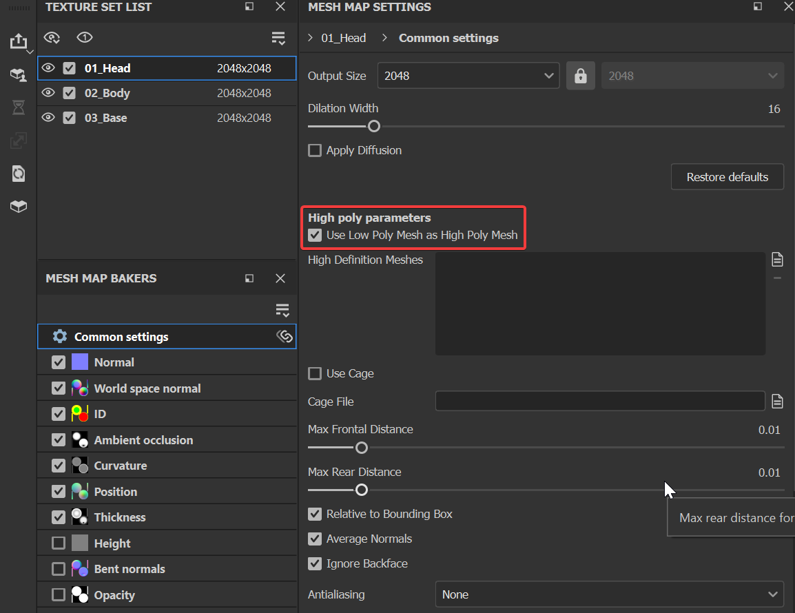 Solved: creating an AO map for material without mesh bakes - Adobe ...