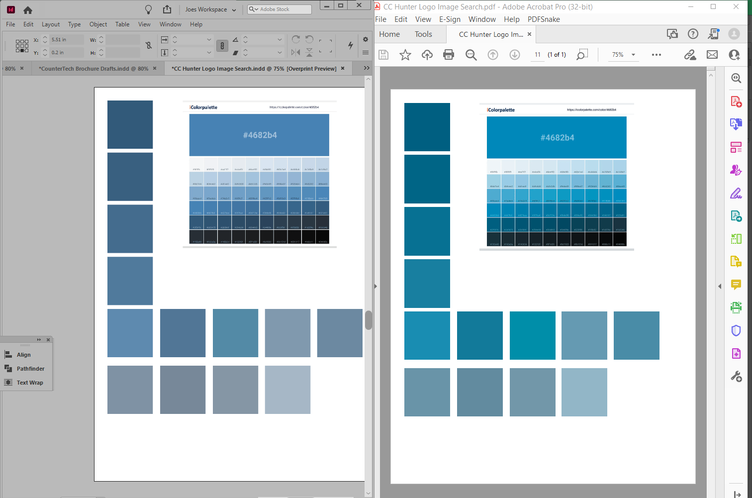 Color conversion in Illustrator/InDesign vs Acroba... - Adobe Community ...