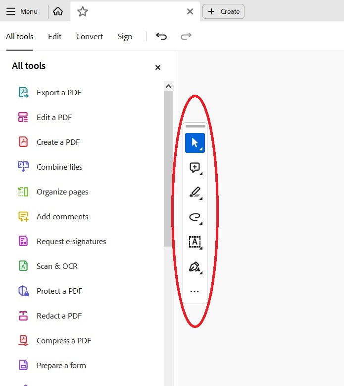 Floating quick tools bar - Adobe Product Community - 14240993