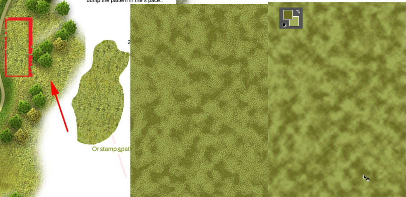 Photoshop Brushes for illustrating a golf course..... - Adobe Community ...