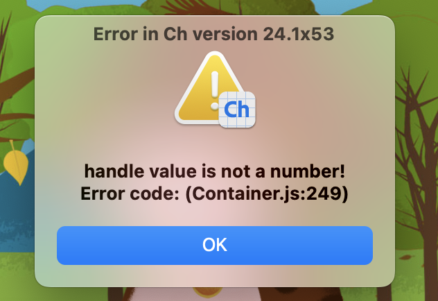 Solved: Error "handle value is not a number"? - Adobe Community - 9523067