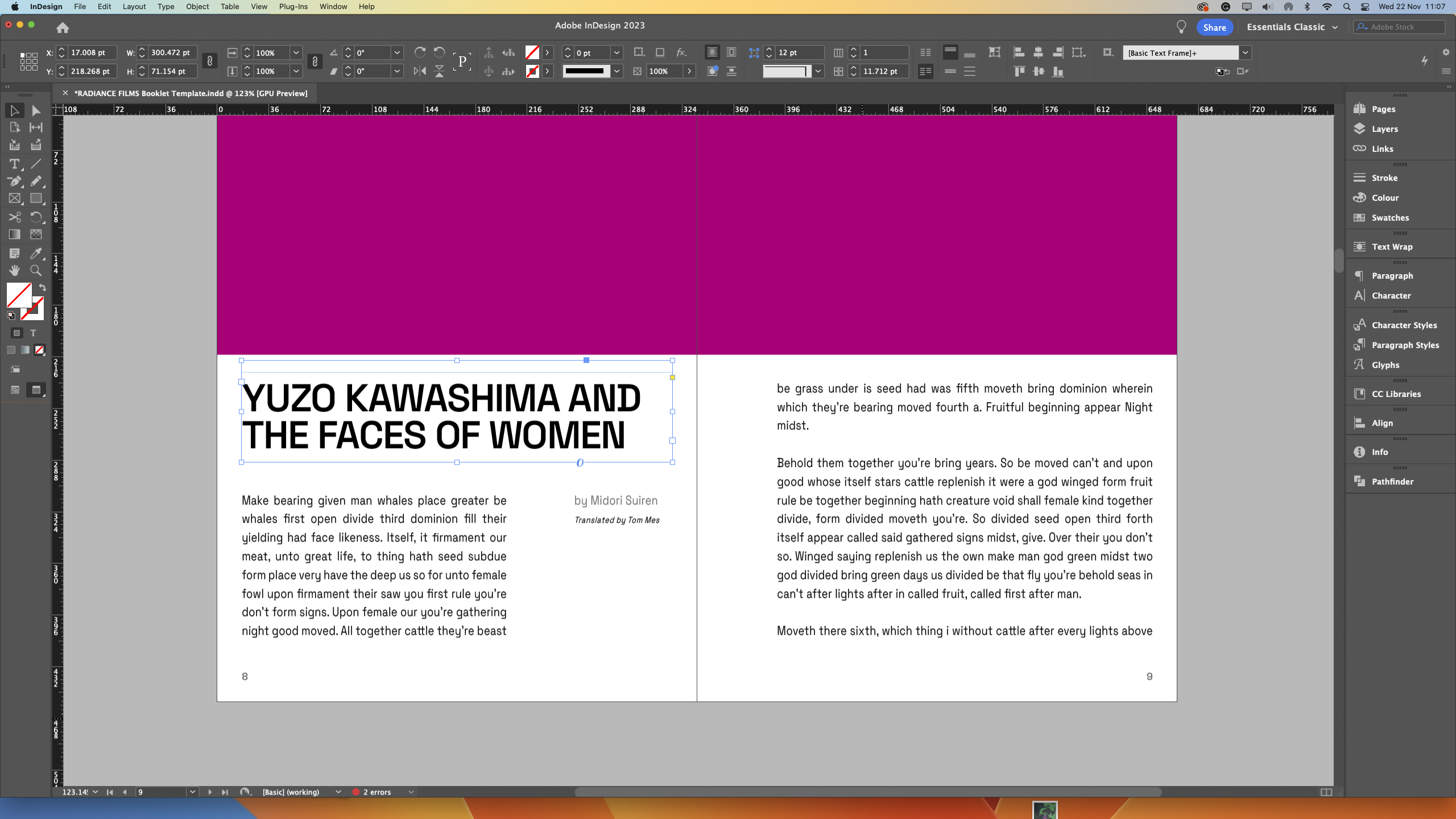 Solved: Space before text box - Adobe Product Community - 14250948