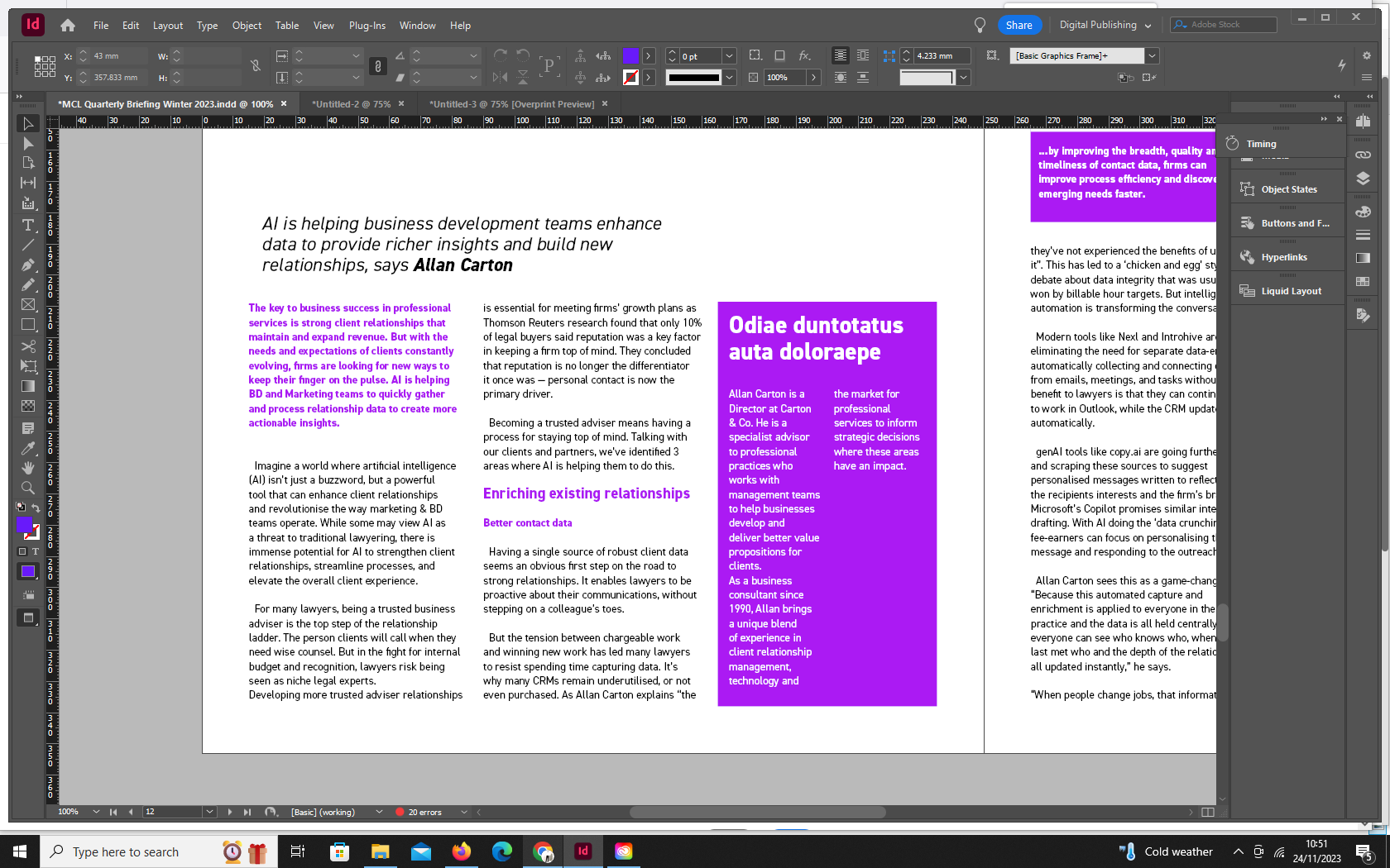 Indesign is changing my colours, making them dulle... - Adobe Community ...